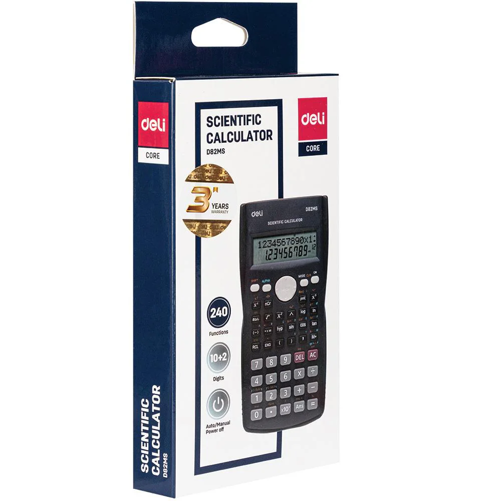 DELI WD-82MS Calculator, Calculator, Modern Calculator, Scientific ...