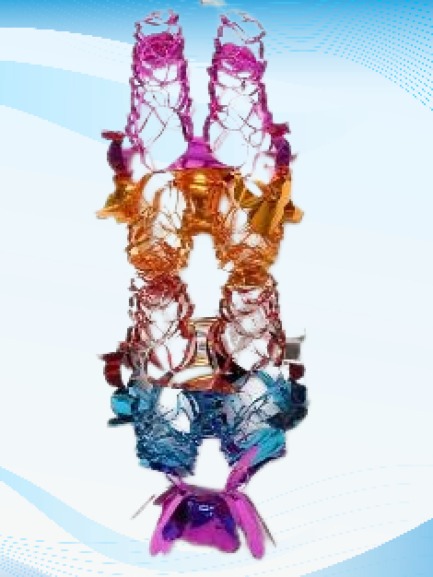 Polyester Decorative Hanging (Mini Fore Minar 282) - You Mart