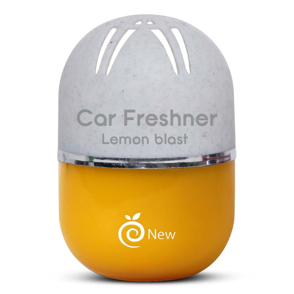 RefreshDrive Twist-Activated Car Gel Air Freshener - Lemon Blast - Pack ...