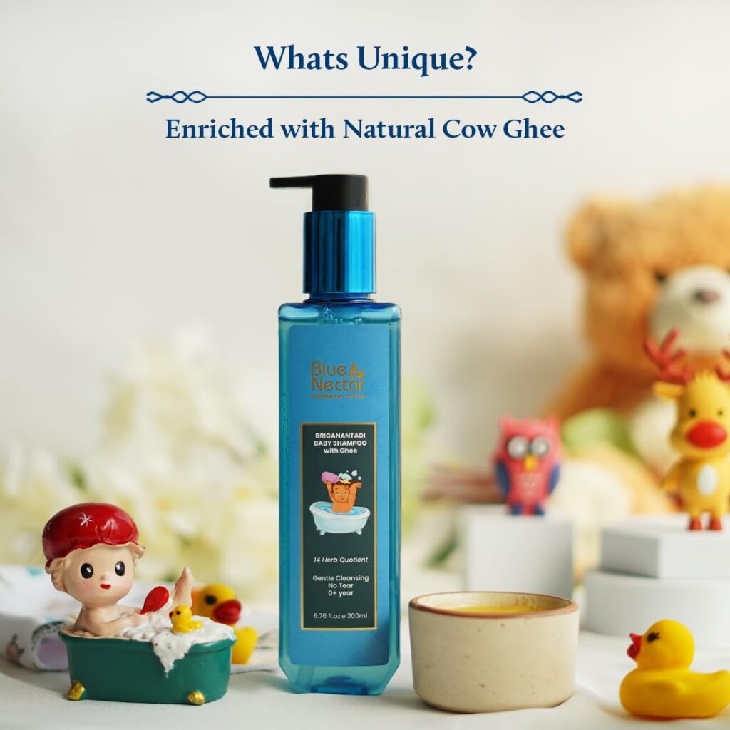 Baby Shampoo for Kids with Natural Ghee | No Tear Formula | Natural ...