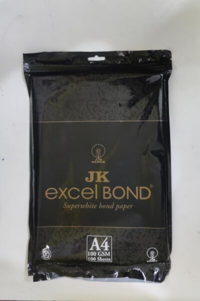 JK Excel Bond Paper, 100 GSM, White, A4 Size, 100 Sheets per Pack - You ...
