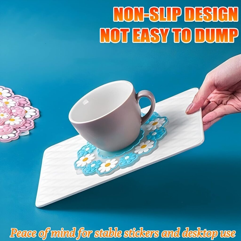 Puno Silicone Hot Pot Holder/Hot Mat/Dining Table mat(3 Set) S-9cm,M ...