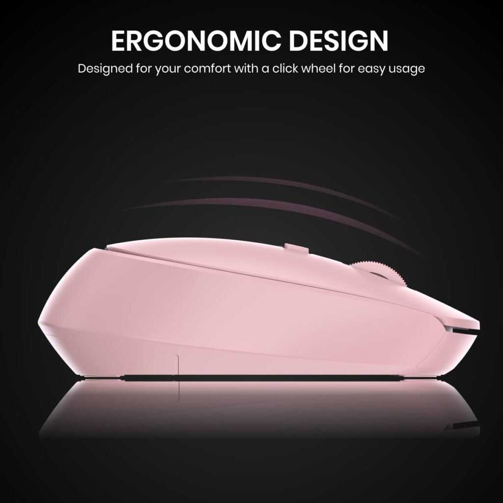 Portronics Toad 23 Wireless Optical Mouse with 2.4GHz, USB Nano Dongle ...