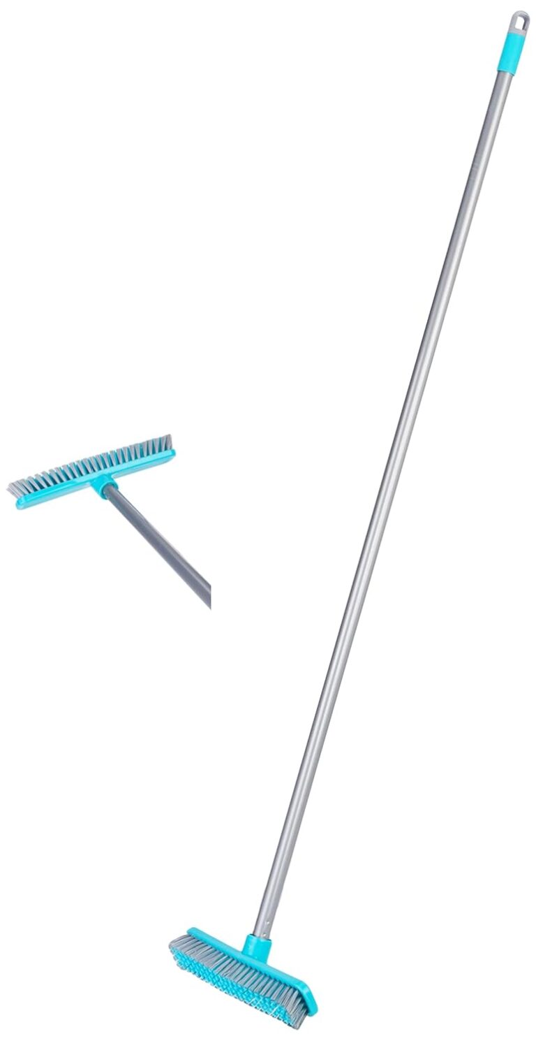 Presto! Scrubby Hard Brush with 120 CM Metal Handle-Turkish Dark Green ...