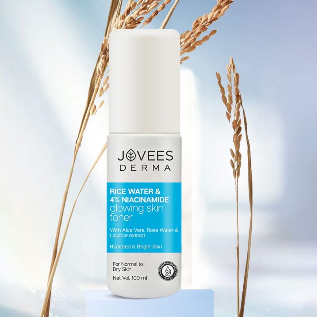 Jovees Derma 4% Niacinamide & Rice Water Toner Enriched With Rice ...