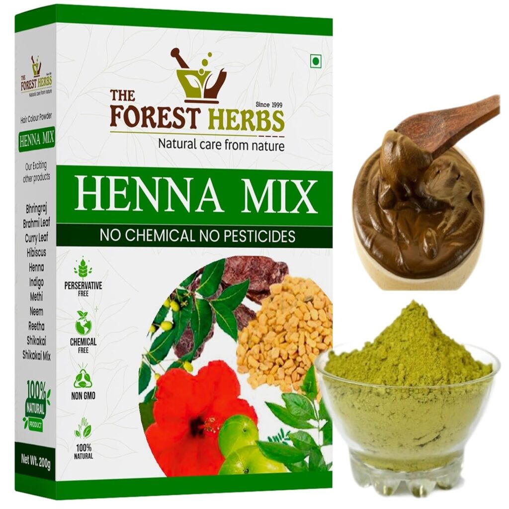 The Forest Herbs Natural Care From Nature Henna Powder (200 Grams ...