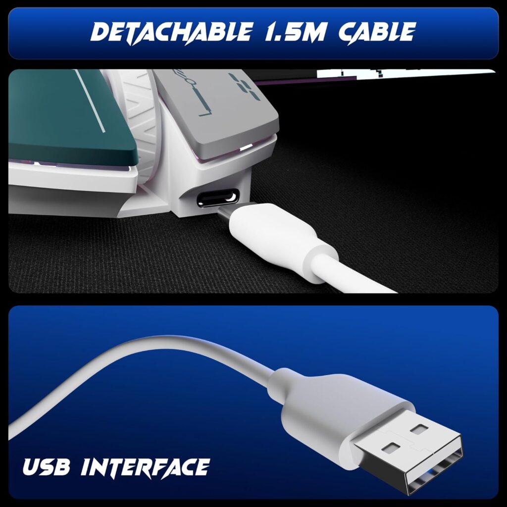 ZEBRONICS Transformer M Plus Wired Gaming Mouse, Up to 12800 DPI, 6 ...