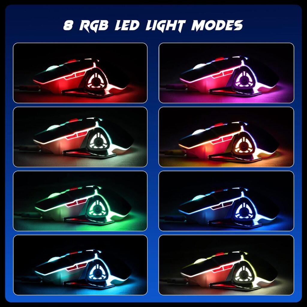 ZEBRONICS Transformer M Plus Wired Gaming Mouse, Up to 12800 DPI, 6 ...