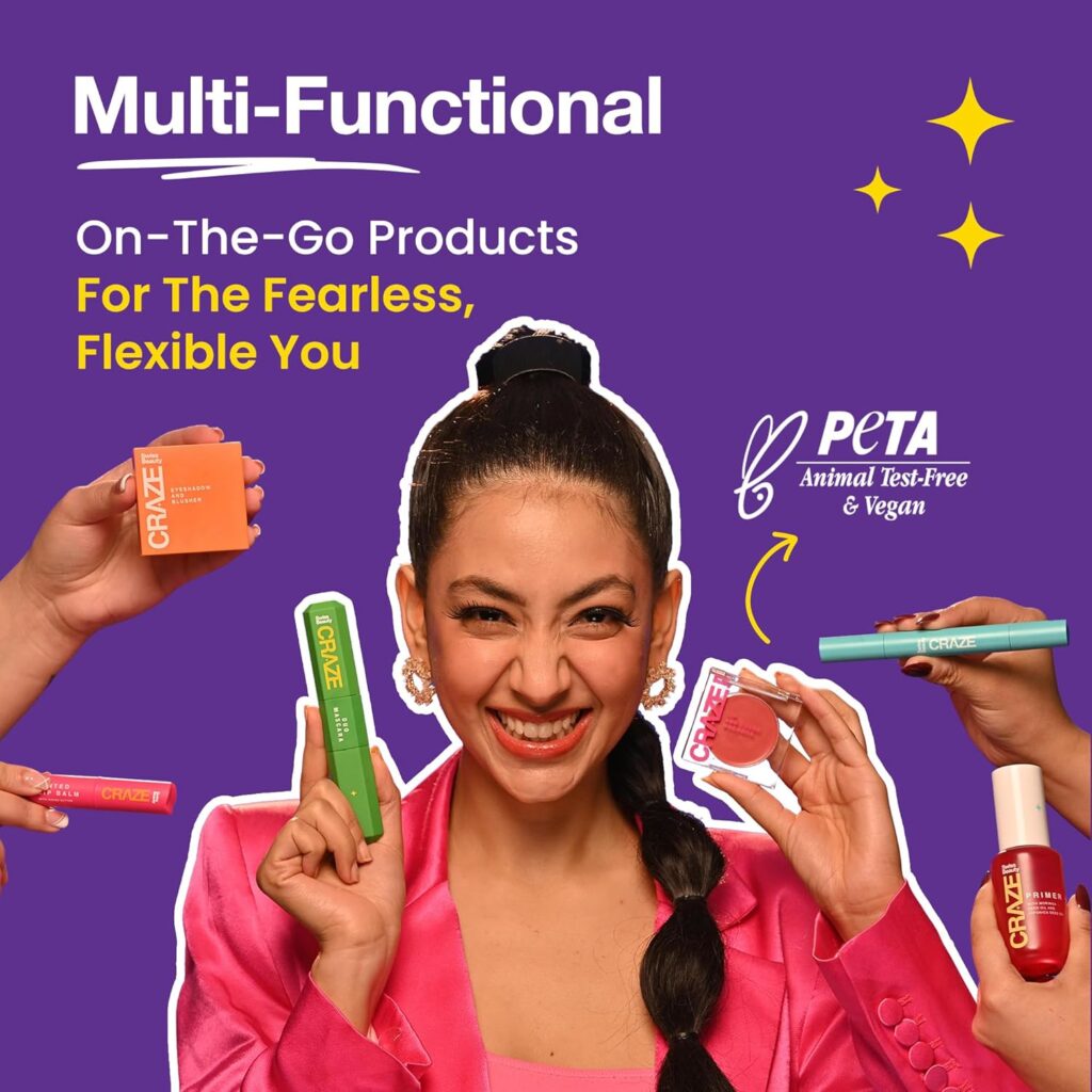 Swiss beauty Craze Duo Mascara | 2-in-1 Lengthening and Volumizing ...